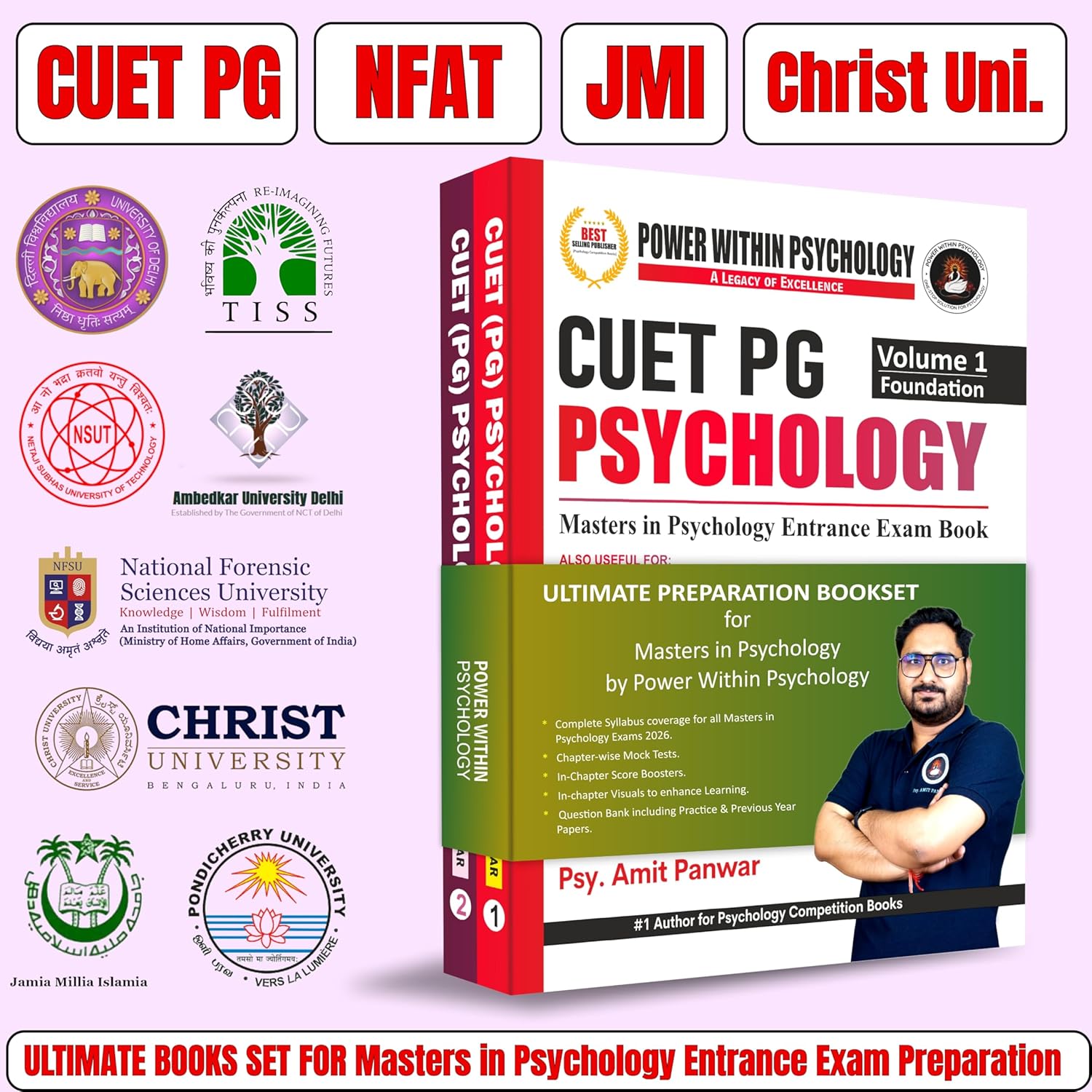 CUET PG 2025 | List of Participating Universities Offering Psychology ...